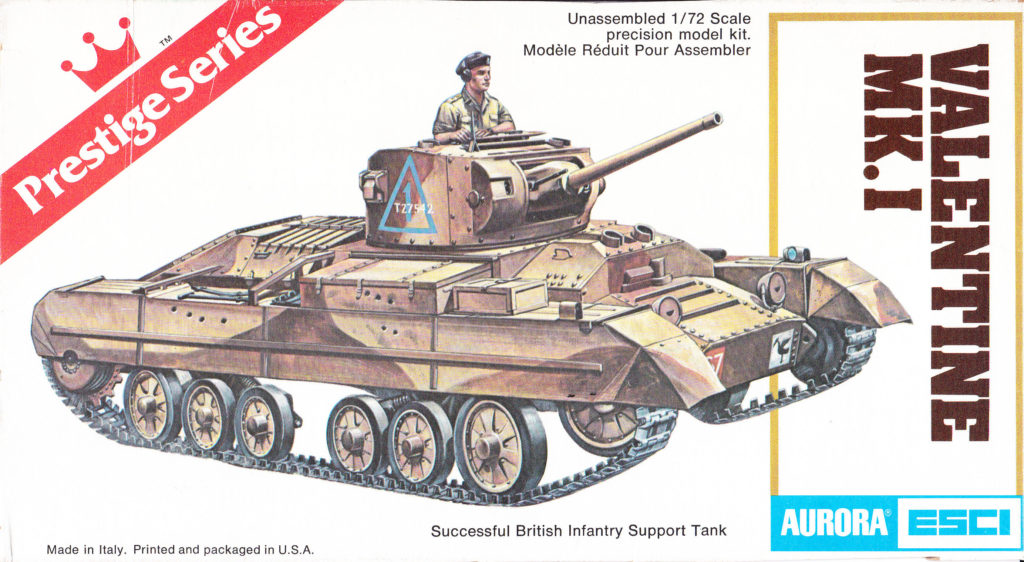 Valentine Tank Scale Models - Destination's Journey