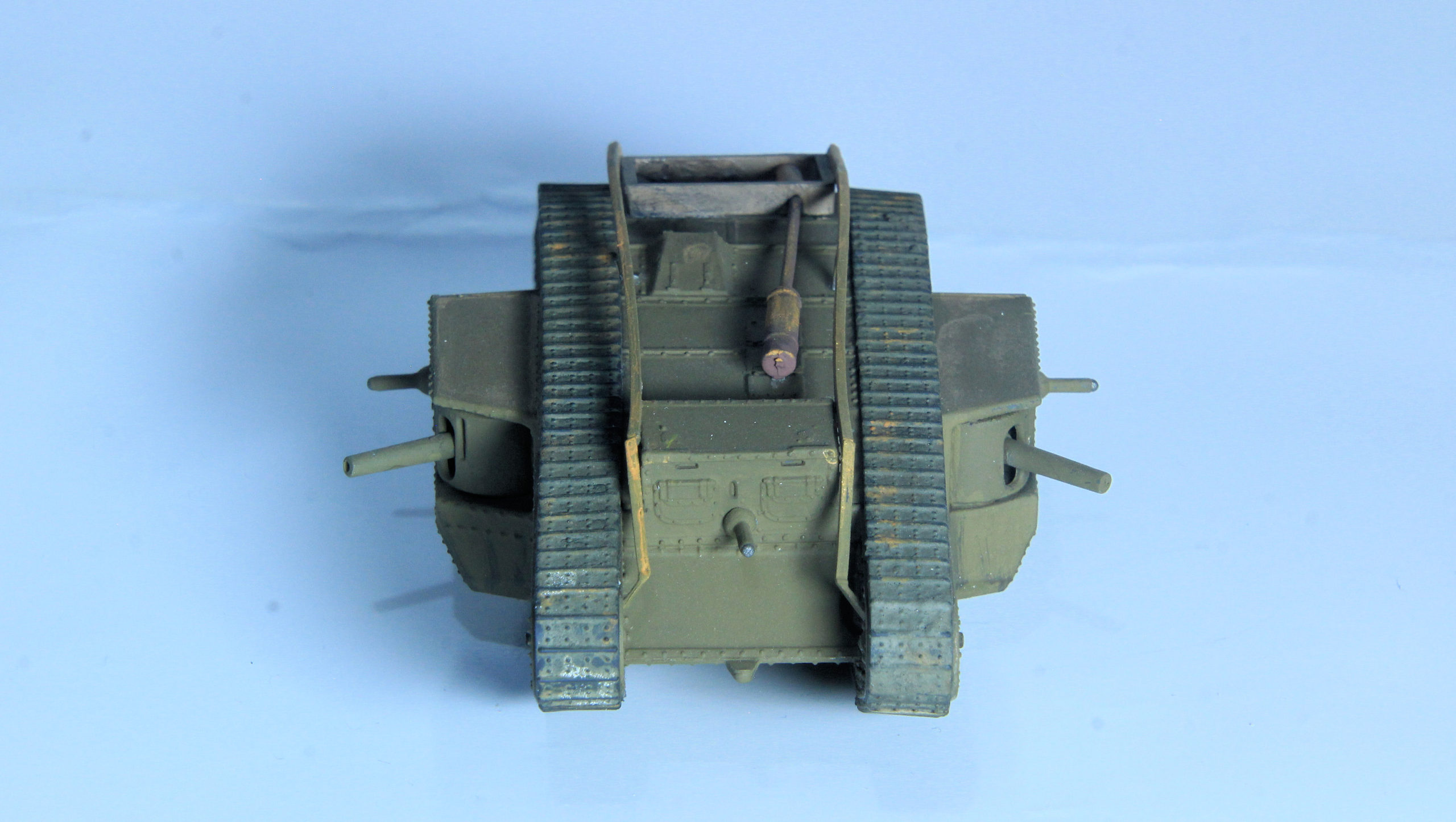 British WW1 Heavy Tank Mk IV Scale Models - Destination's Journey