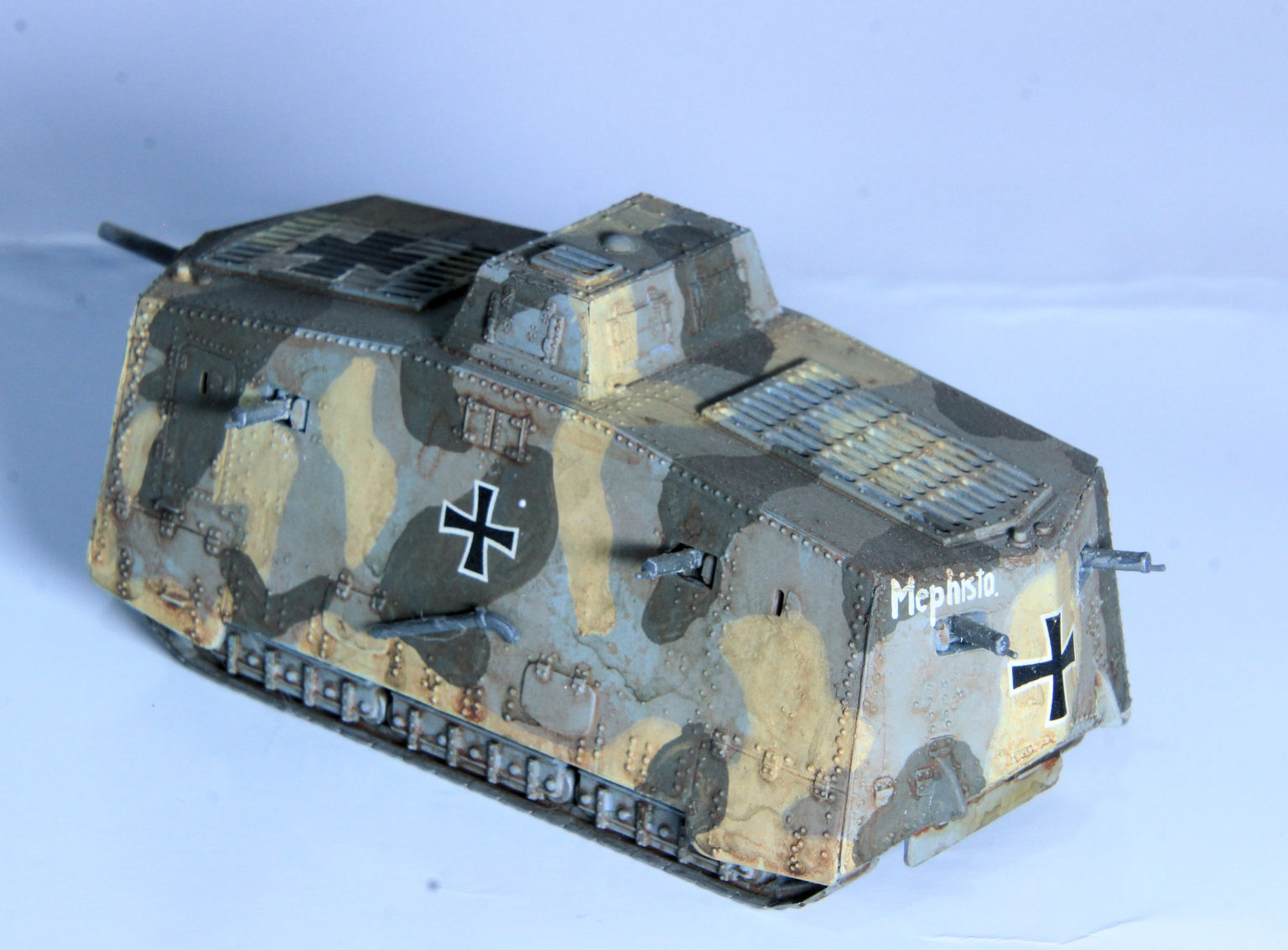 German A7V Heavy Tank Scale Models - Destination's Journey