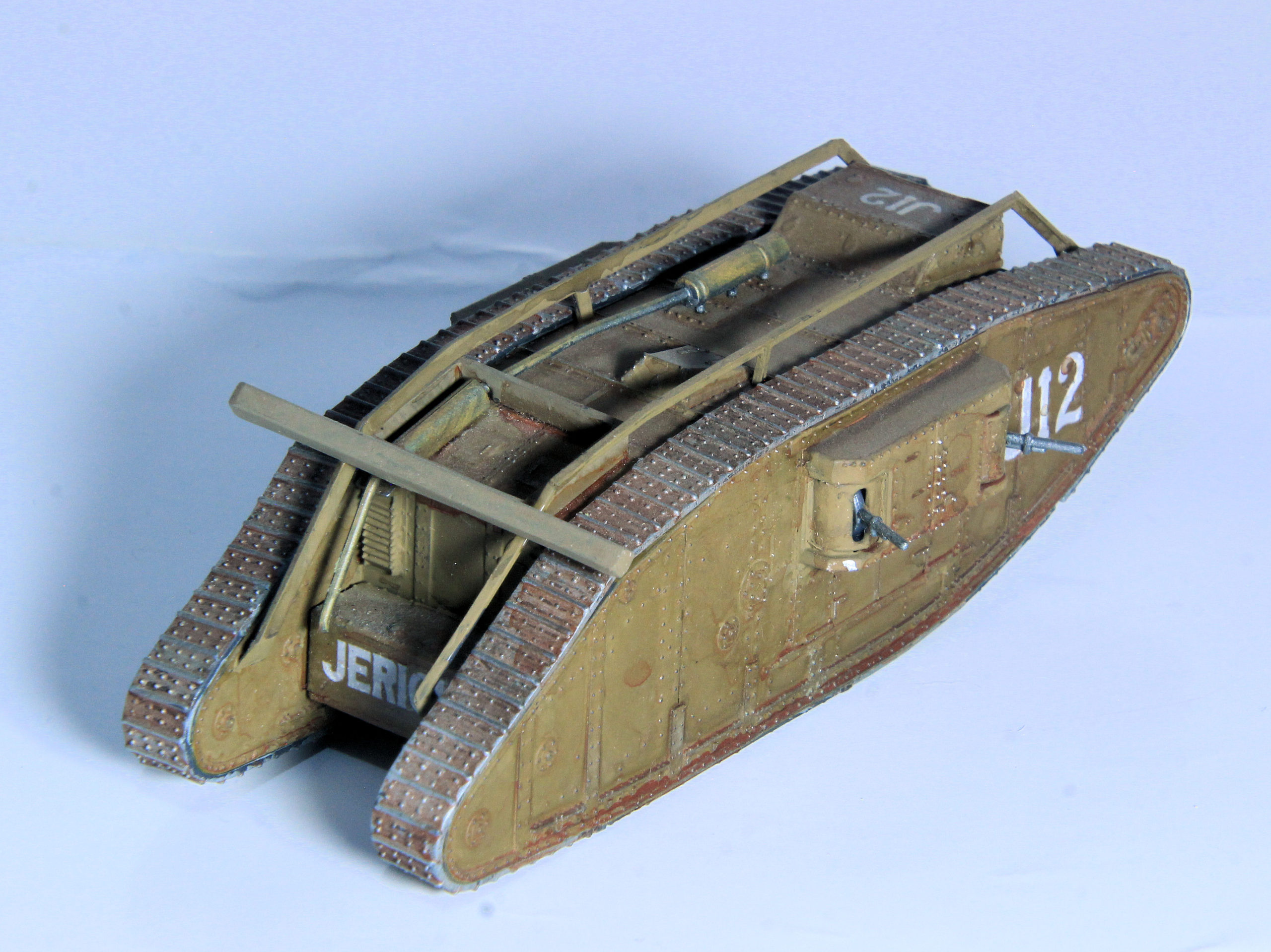 British WW1 Heavy Tank Mk IV Scale Models - Destination's Journey