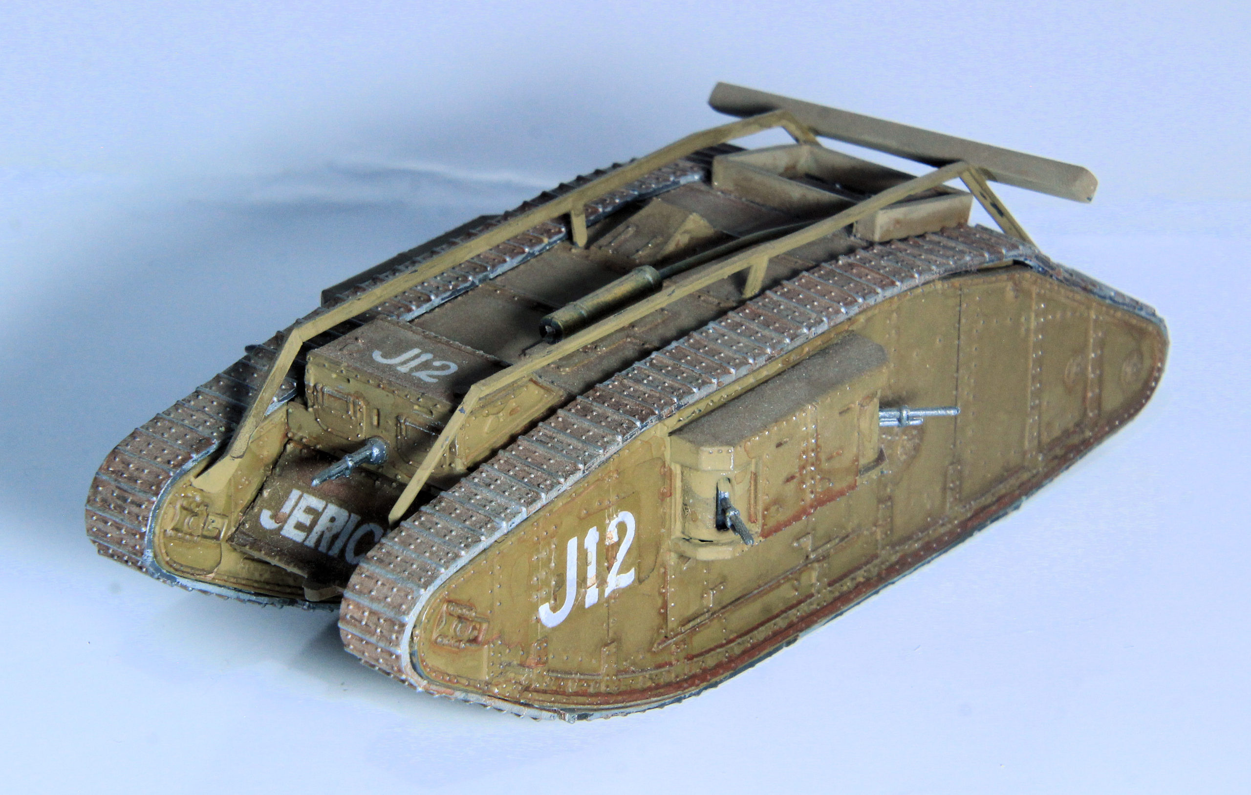 British WW1 Heavy Tank Mk IV Scale Models - Destination's Journey