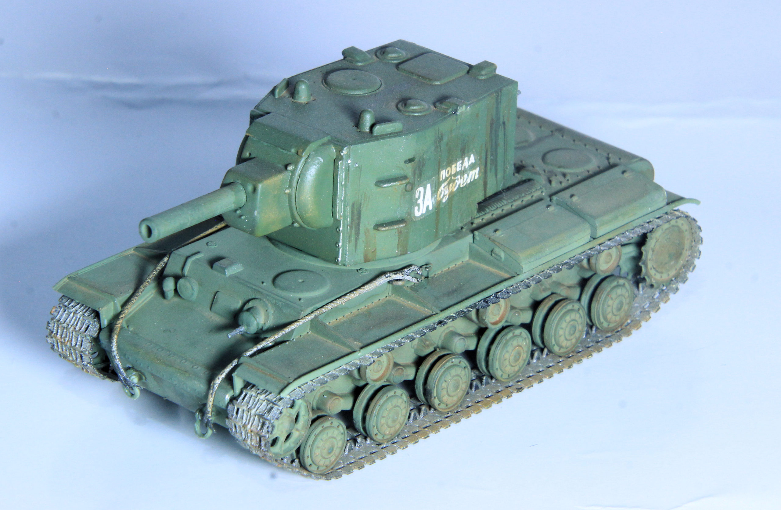 Soviet Heavy Tank KV-2 Scale Models - Destination's Journey