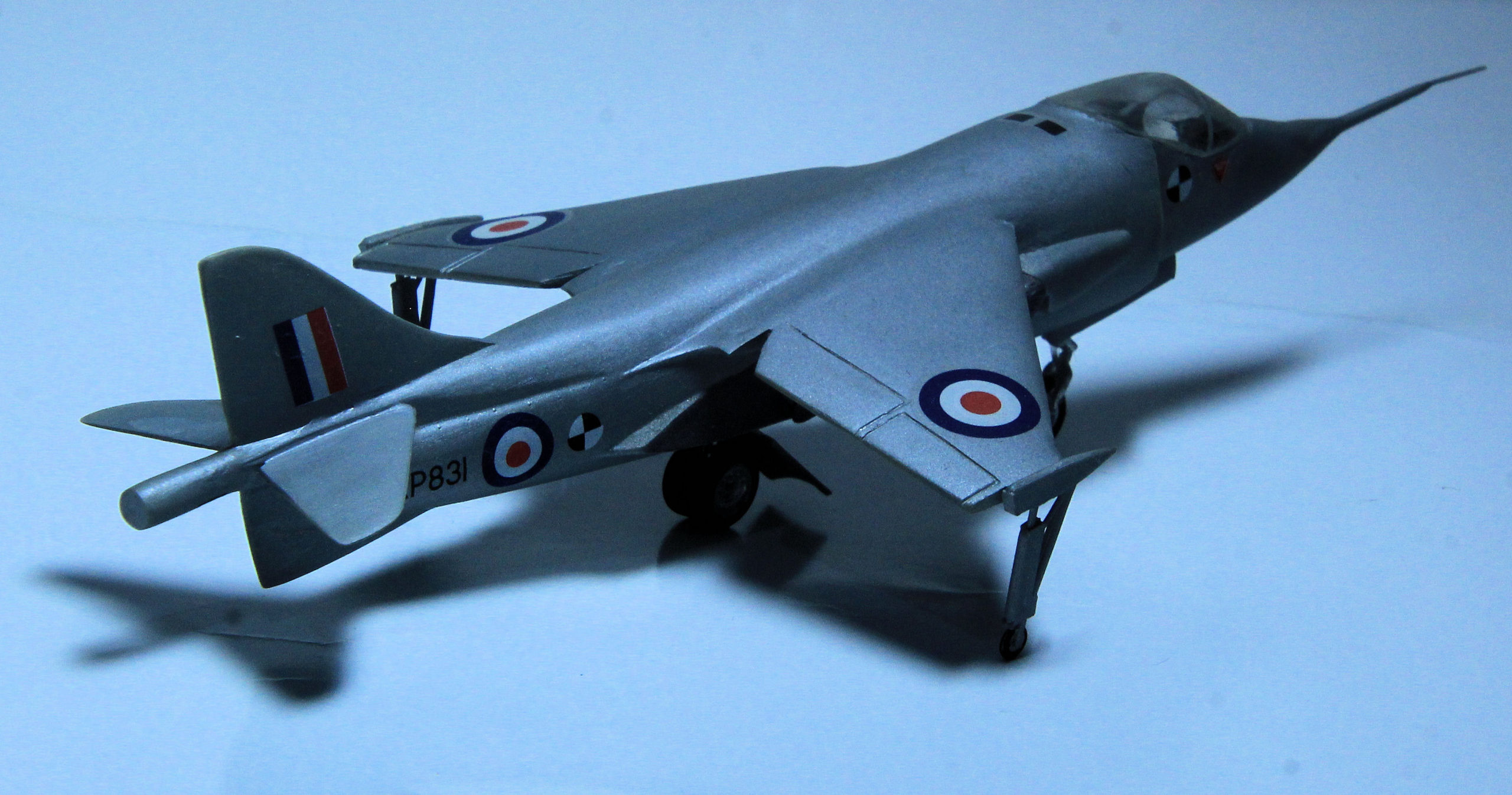 Hawker P.1127 Scale Models - Destination's Journey