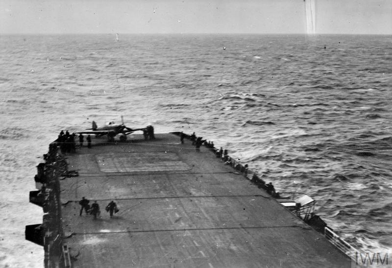 British Escort Carrier HMS Vindex - Destination's Journey