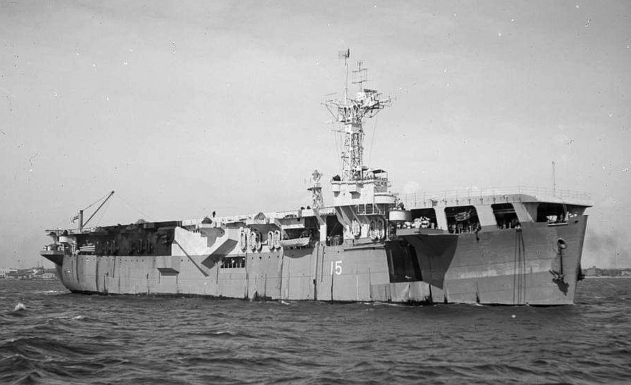 British Escort Carrier HMS Vindex - Destination's Journey