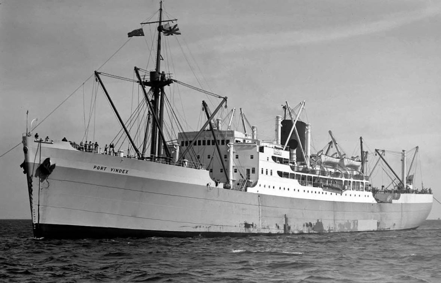 British Escort Carrier HMS Vindex - Destination's Journey