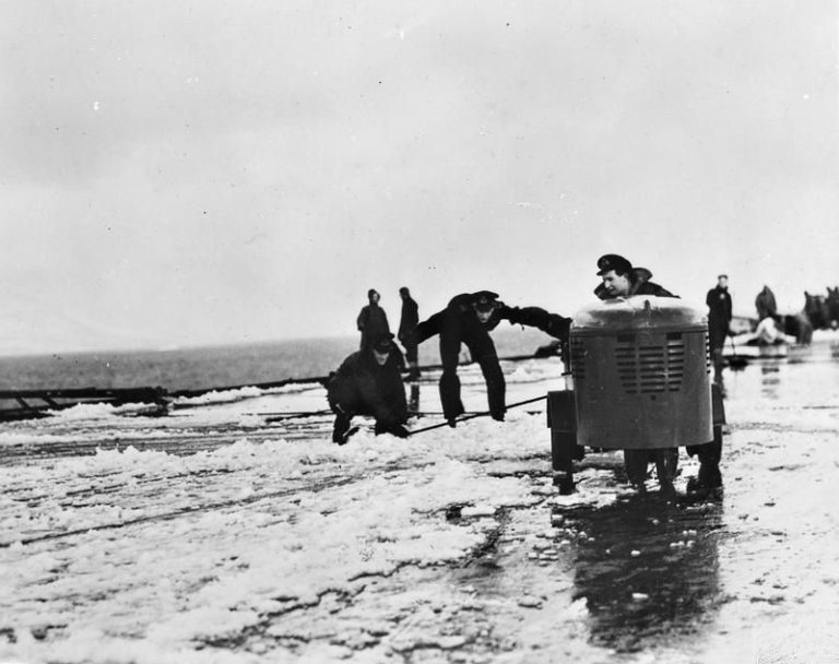 British Escort Carrier HMS Vindex - Destination's Journey