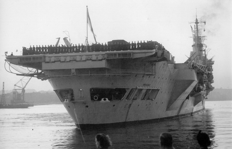 HMS Implacable British Aircraft Carrier - Destination's Journey