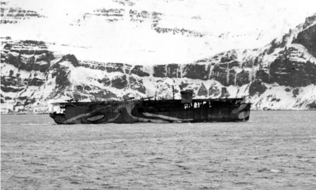 HMS Dasher Royal Navy Aircraft Carrier - Destination's Journey