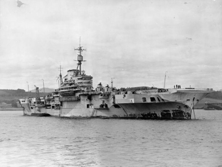 HMS Implacable British Aircraft Carrier - Destination's Journey