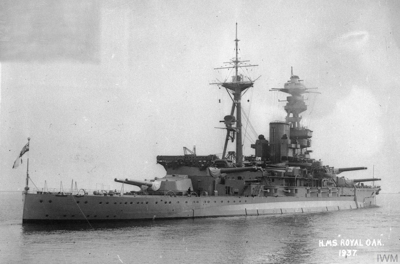 HMS Royal Oak Battleship - Destination's Journey