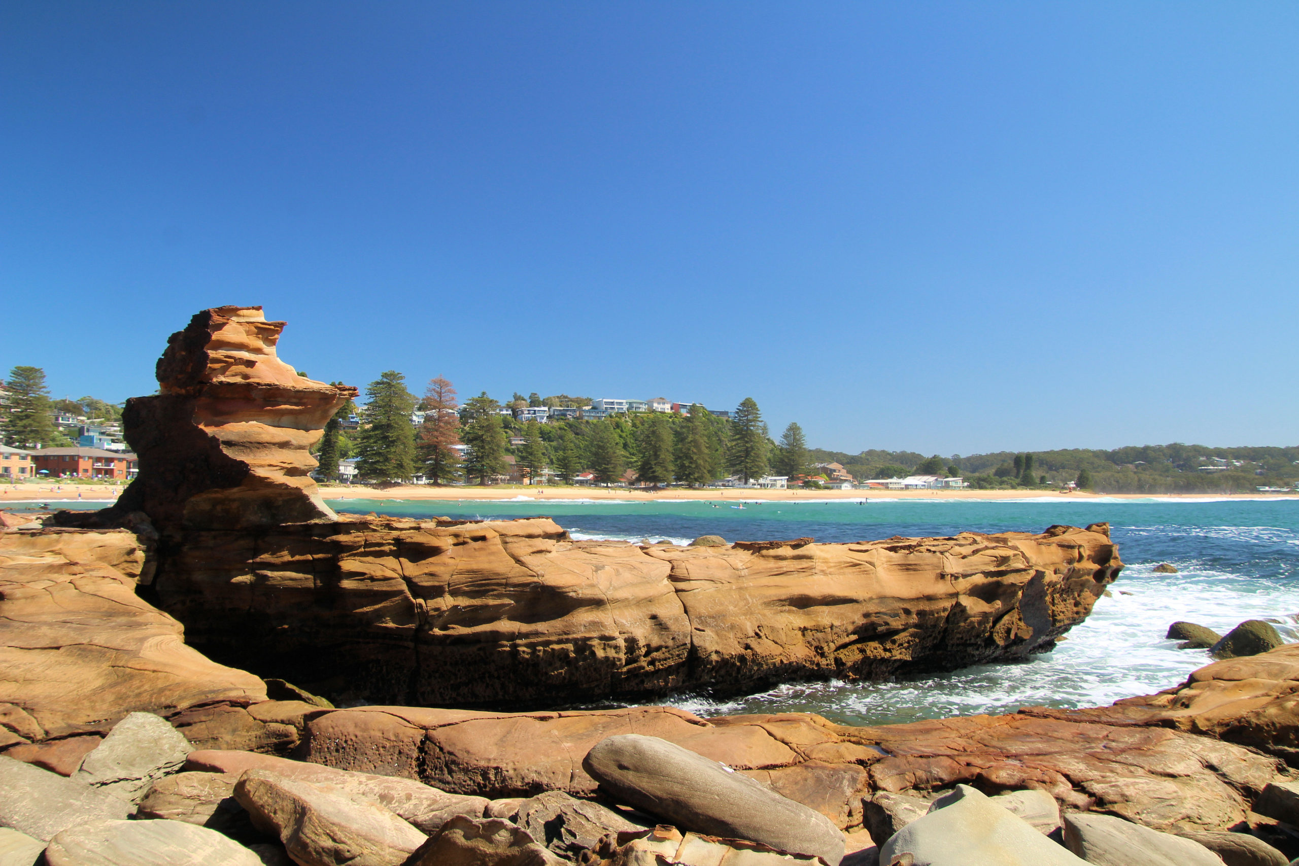 Avoca Beach and Rock Platform - Destination's Journey
