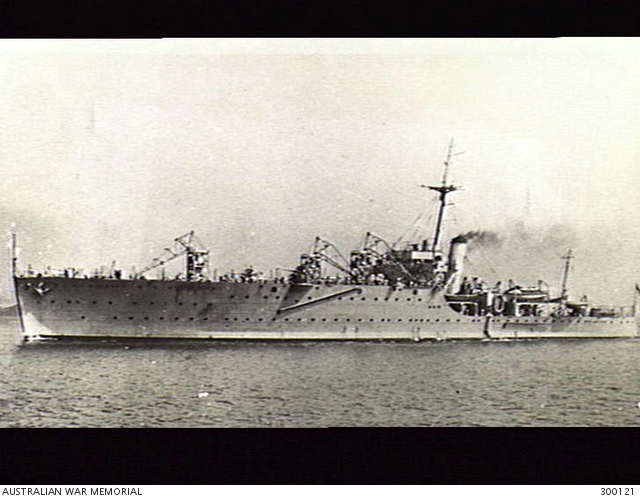 HMAS Albatross (1928) Seaplane Carrier - Destination's Journey