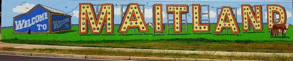 Maitland Street Art - Destination's Journey