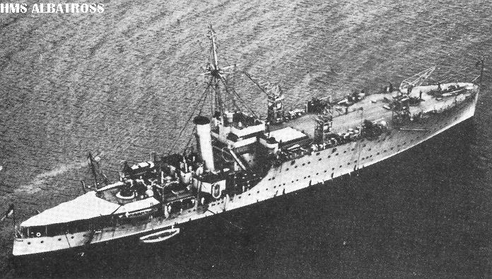HMAS Albatross (1928) Seaplane Carrier - Destination's Journey