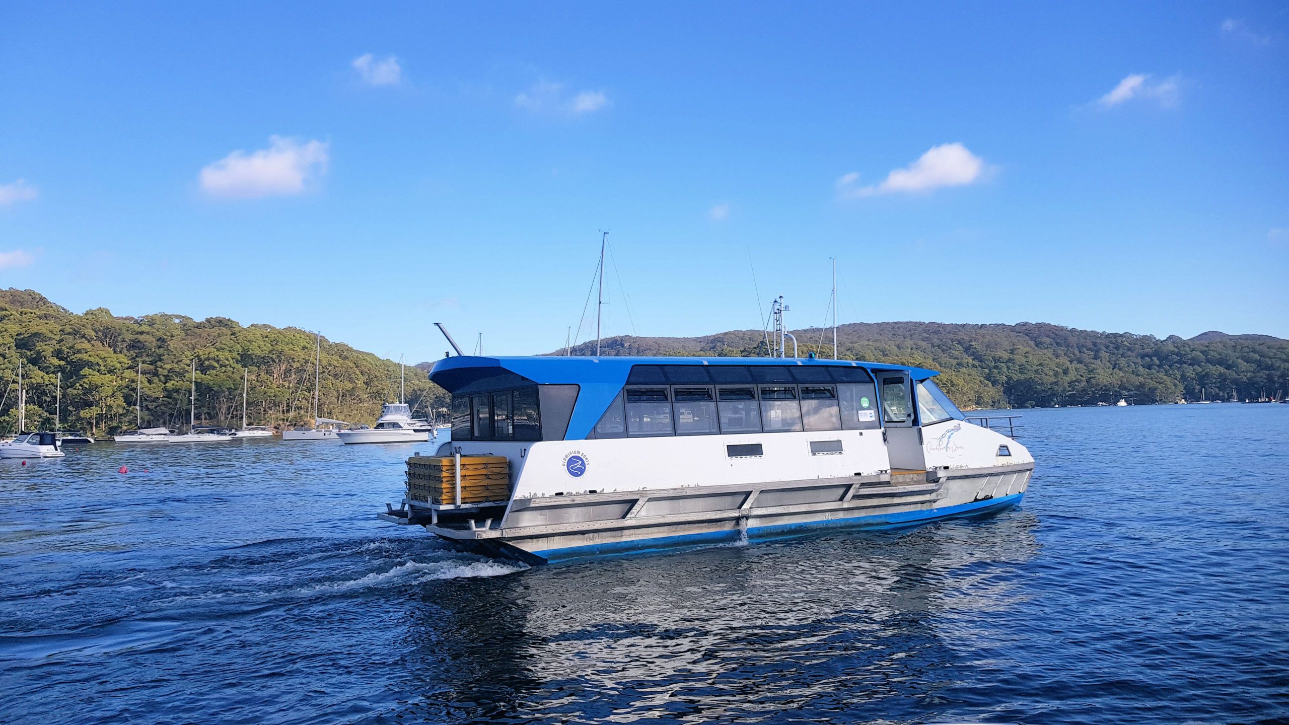 Scotland Island Ferry on the Pittwater - Destination's Journey