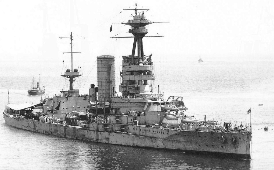 Royal Navy Battleship HMS Canada - Destination's Journey
