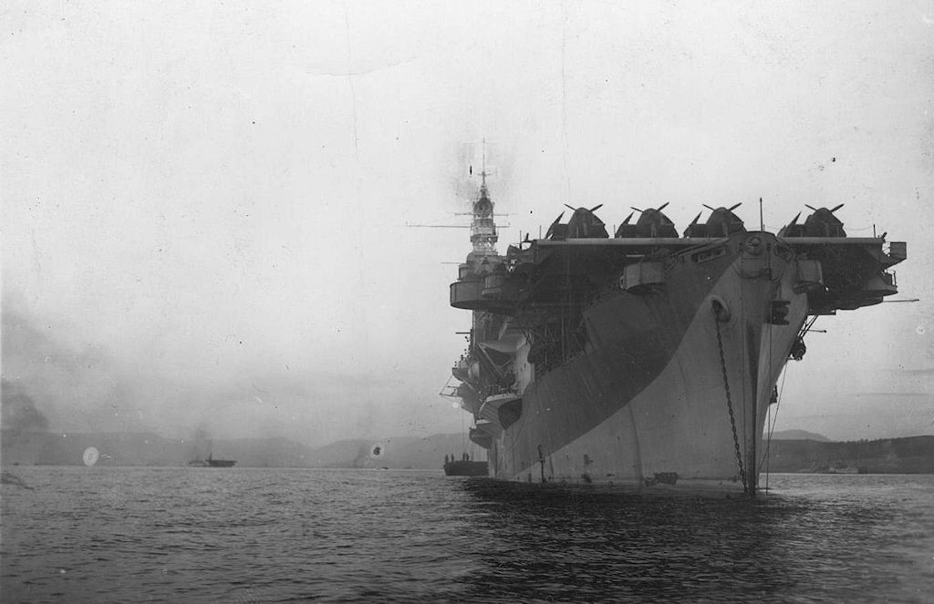 HMS Pursuer Royal Navy Escort Carrier - Destination's Journey