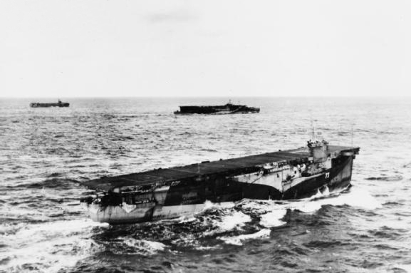 HMS Pursuer Royal Navy Escort Carrier - Destination's Journey
