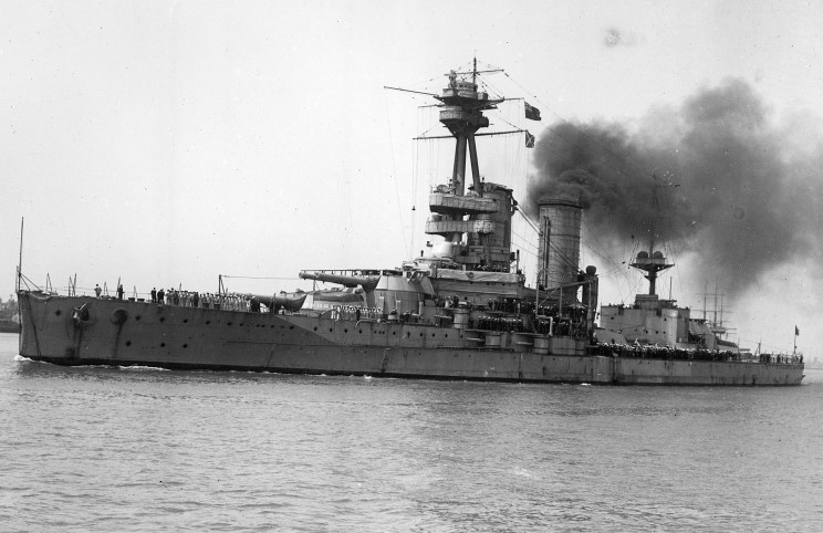 Royal Navy Battleship HMS Canada - Destination's Journey