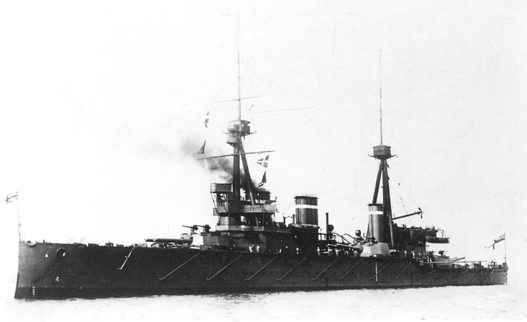 British Battlecruiser HMS Invincible (1907) - Destination's Journey