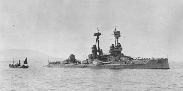 British Battleship HMS Vanguard 1909 - Destination's Journey