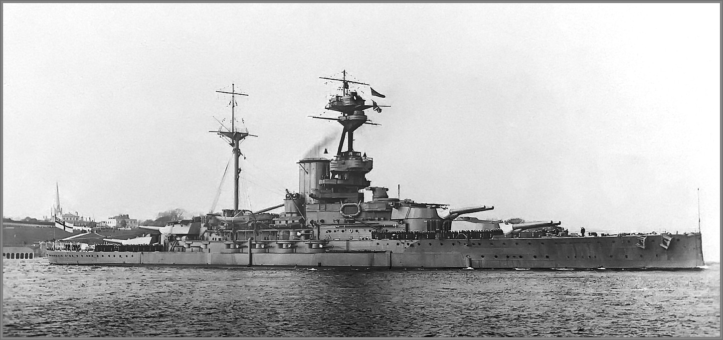 British Battleship HMS Ramillies - Destination's Journey