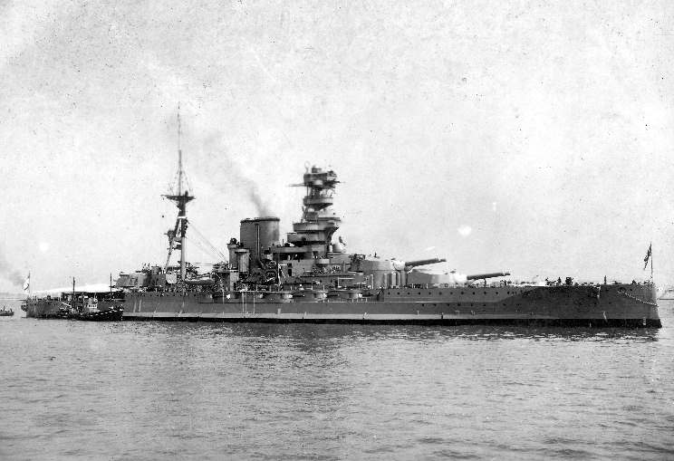 British Battleship HMS Barham - Destination's Journey