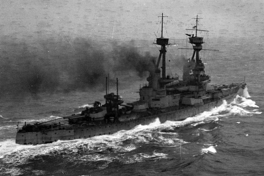 British Battleship HMS Superb - Destination's Journey