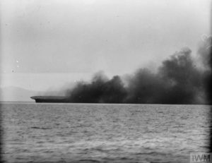 British Aircraft Carrier HMS Ark Royal (91) - Destination's Journey