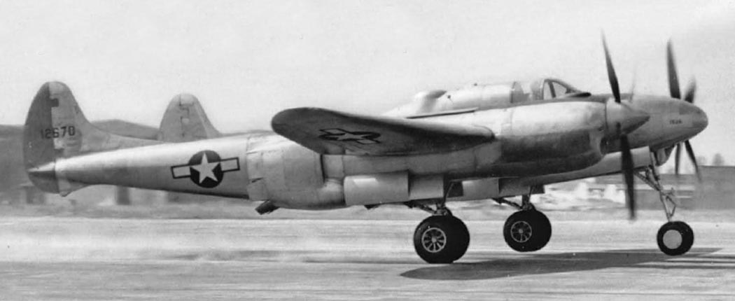 Lockheed XP-58 Chain Lightning - Destination's Journey