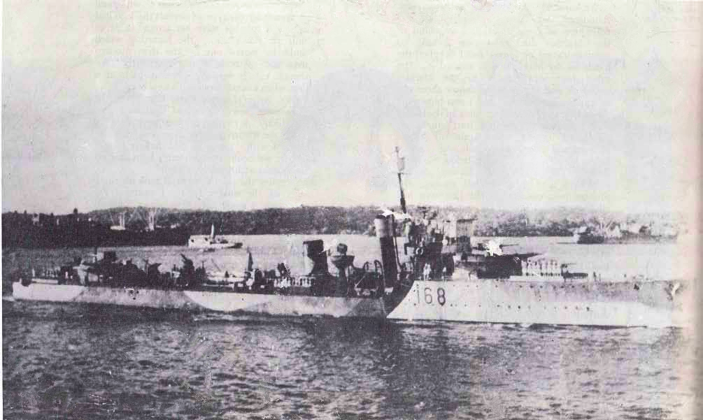 HMAS Vampire (I) D68 - Destination's Journey