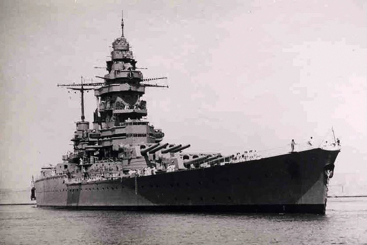 French Battleship Strasbourg - Destination's Journey