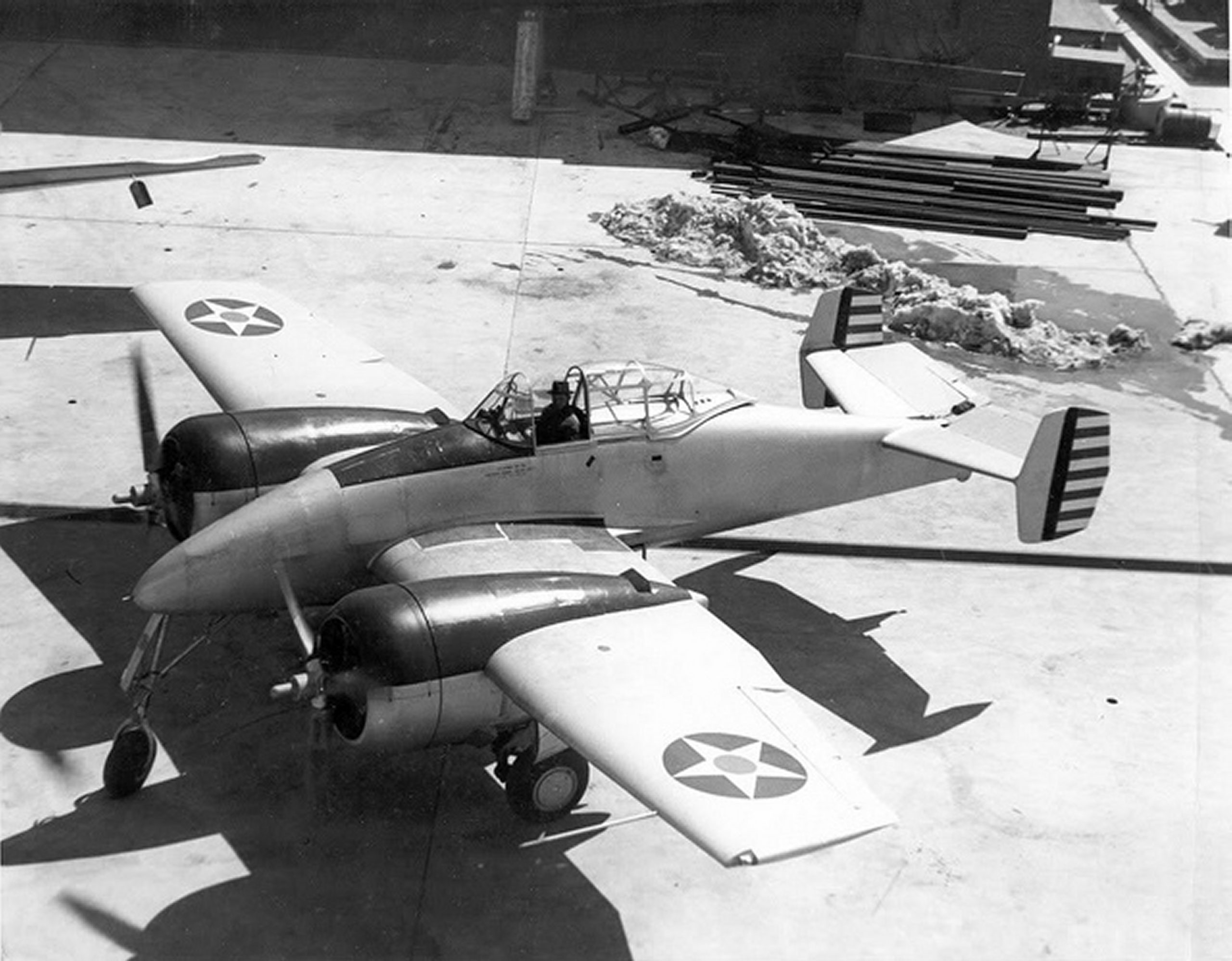 Grumman XP-50 Fighter Prototype - Destination's Journey