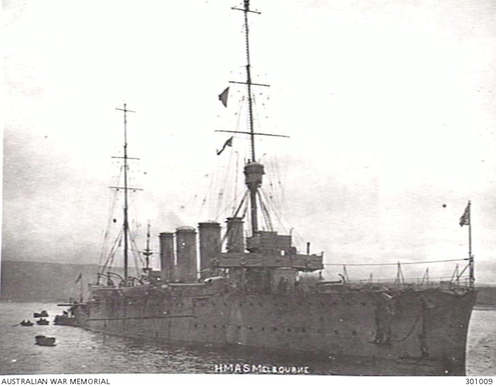 Australian Light Cruiser HMAS Melbourne (I) - Destination's Journey