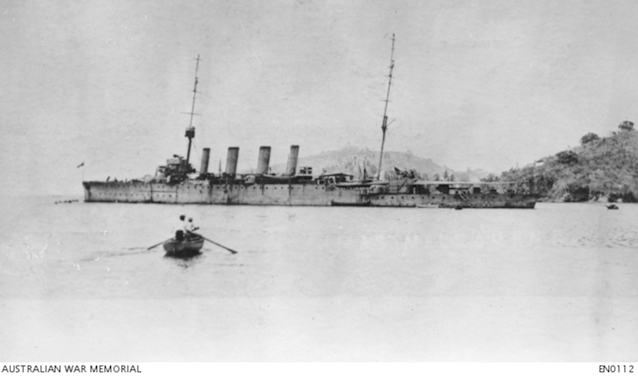 Australian Light Cruiser HMAS Melbourne (I) - Destination's Journey