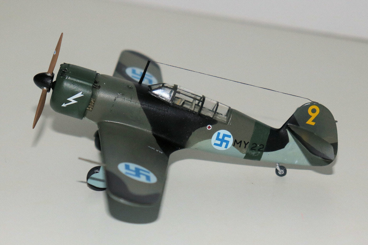 VL Myrsky Finnish Fighter Scale Models - Destination's Journey