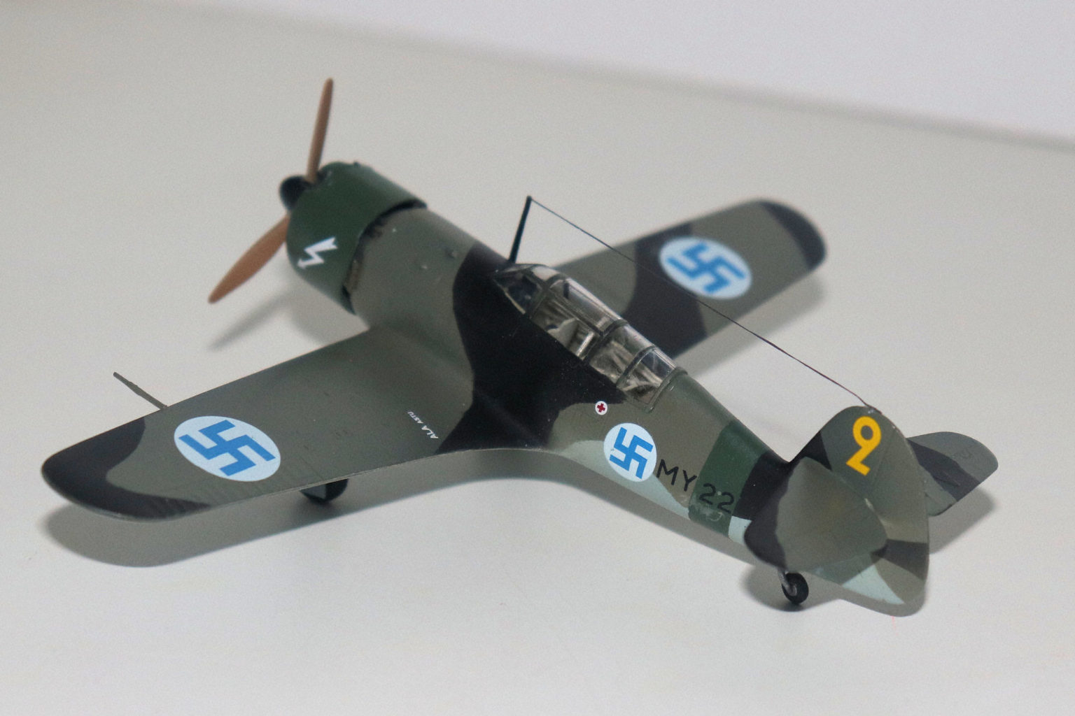 VL Myrsky Finnish Fighter Scale Models - Destination's Journey