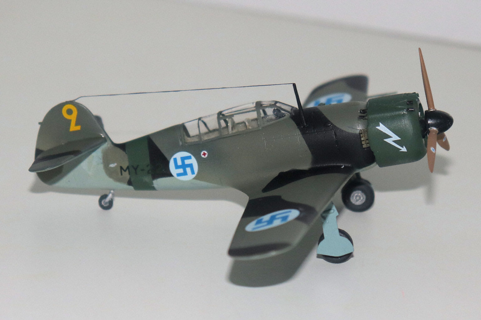 VL Myrsky Finnish Fighter Scale Models - Destination's Journey