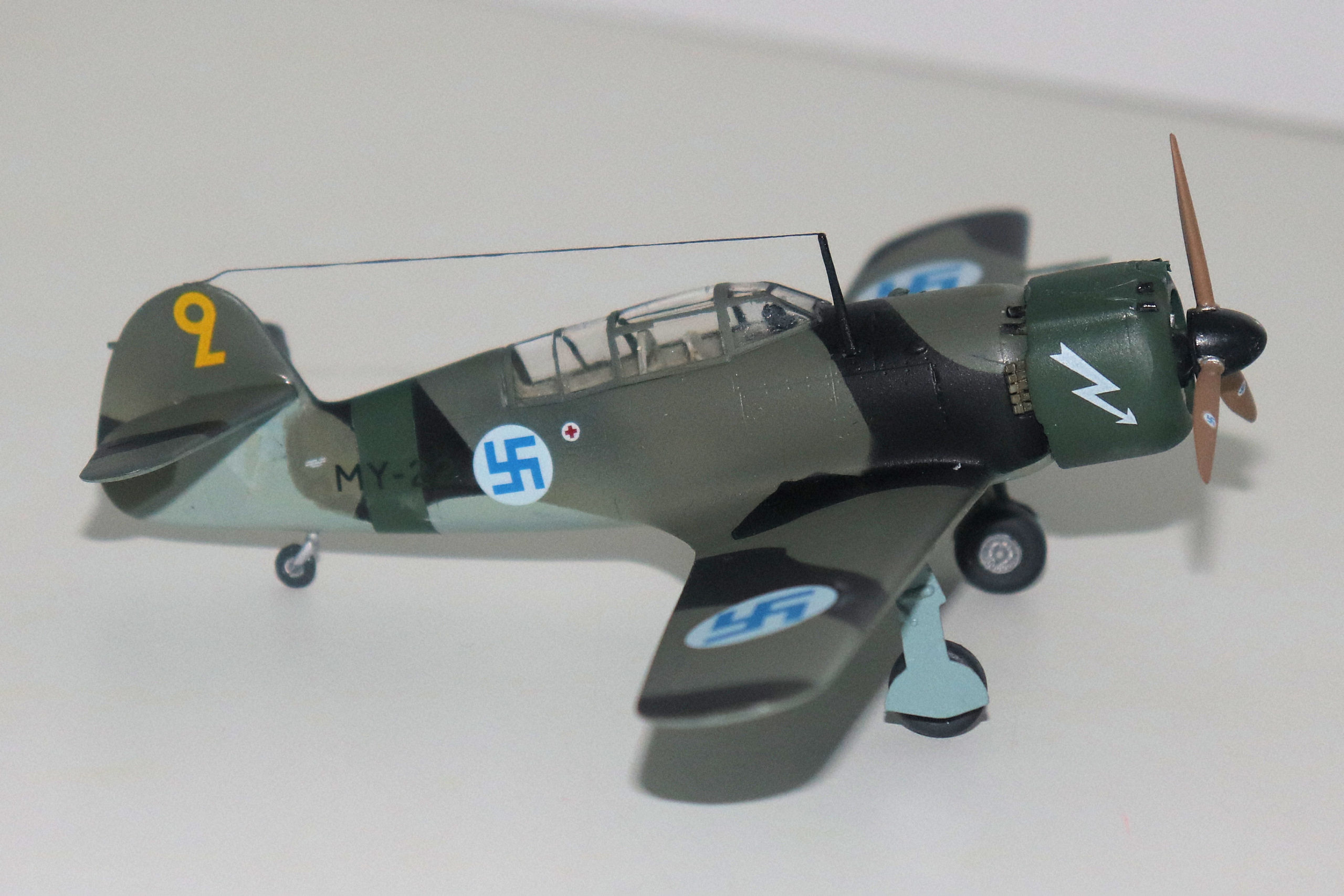 VL Myrsky Finnish Fighter Scale Models - Destination's Journey