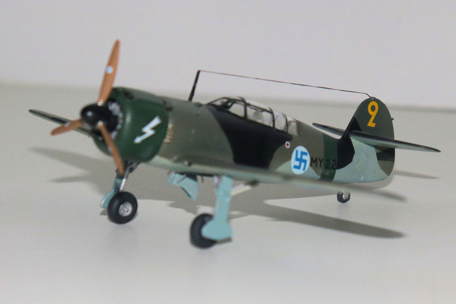 VL Myrsky Finnish Fighter Scale Models - Destination's Journey