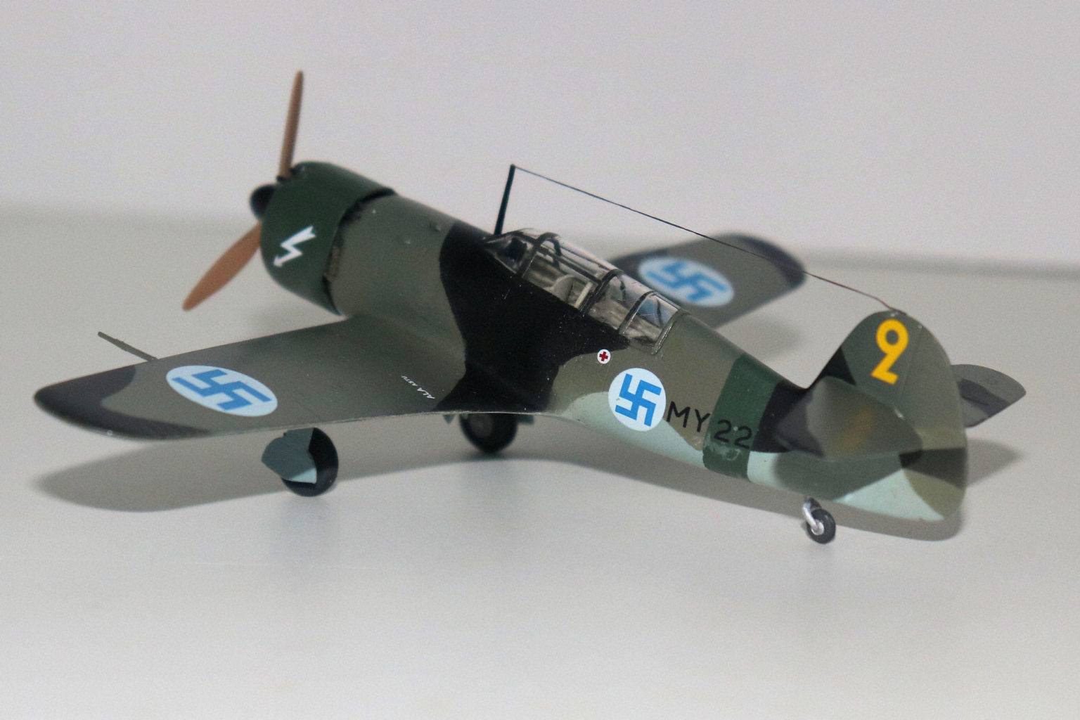 VL Myrsky Finnish Fighter Scale Models - Destination's Journey