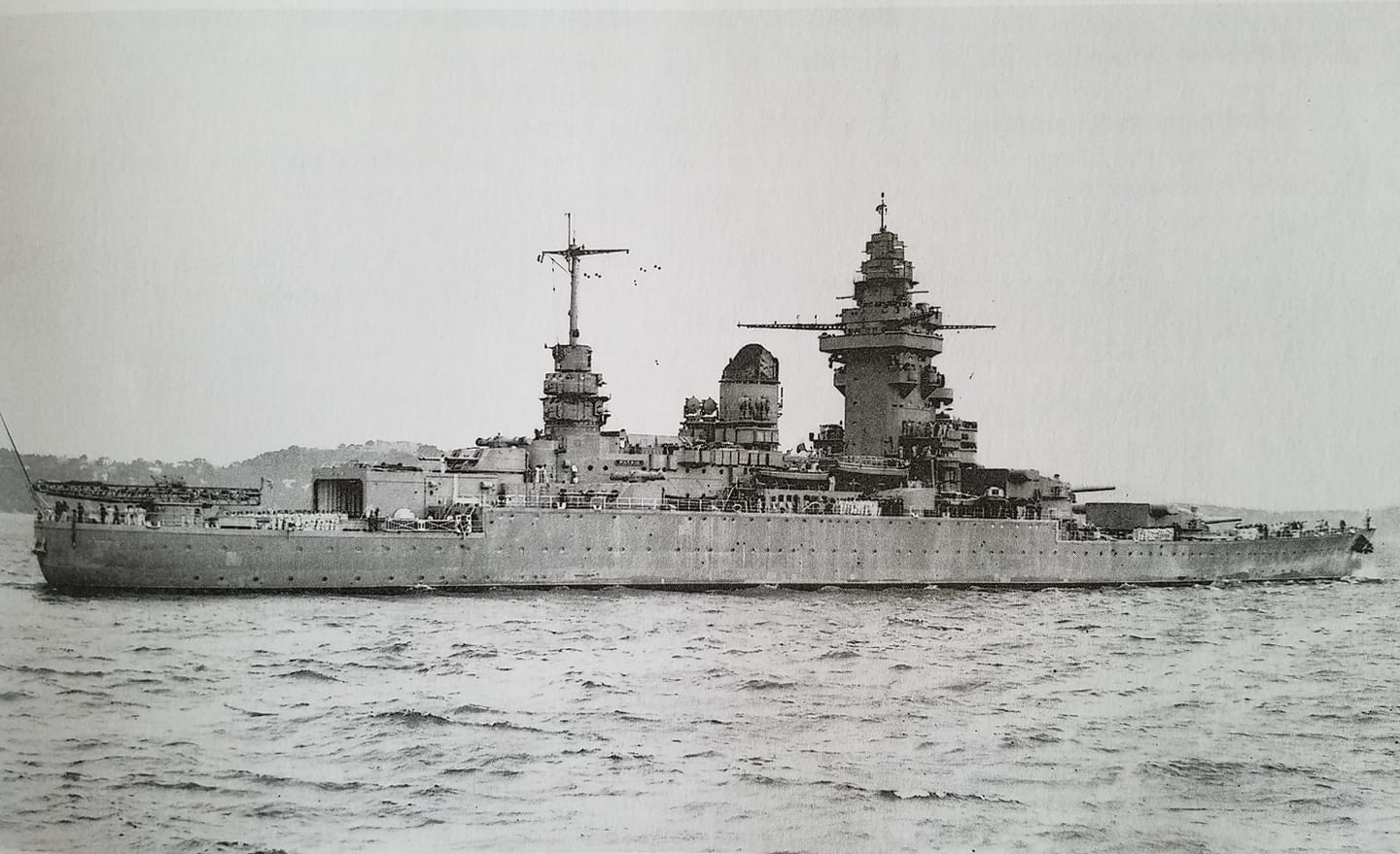 French Battleship Strasbourg - Destination's Journey