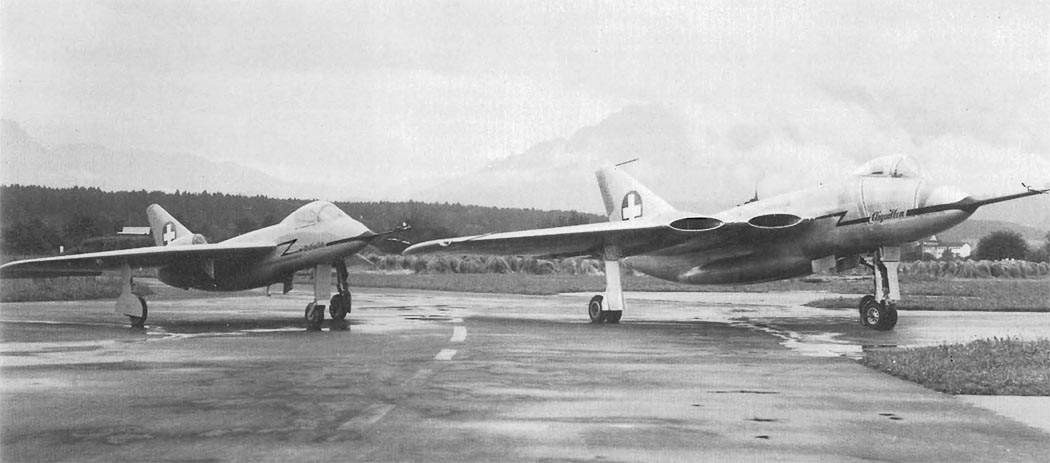 EFW N-20 Aiguillon Swiss Jet Fighter - Destination's Journey