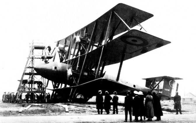 Tarrant Tabor British Triplane Bomber - Destination's Journey