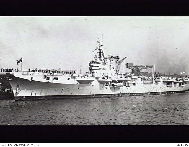 HMAS Vengeance Australian Aircraft Carrier - Destination's Journey