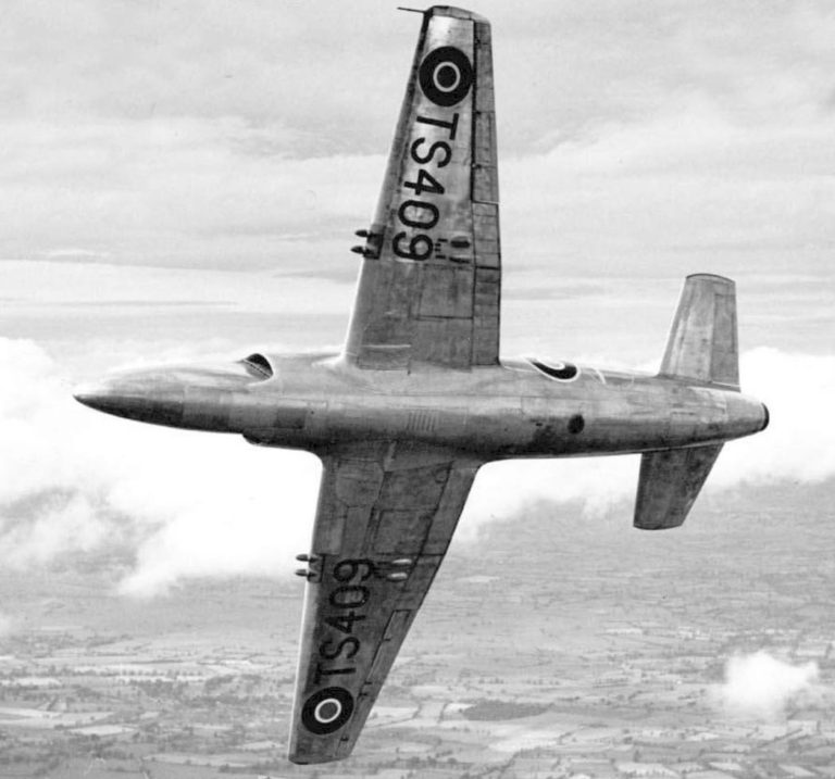 Supermarine Attacker Naval Jet Fighter - Destination's Journey