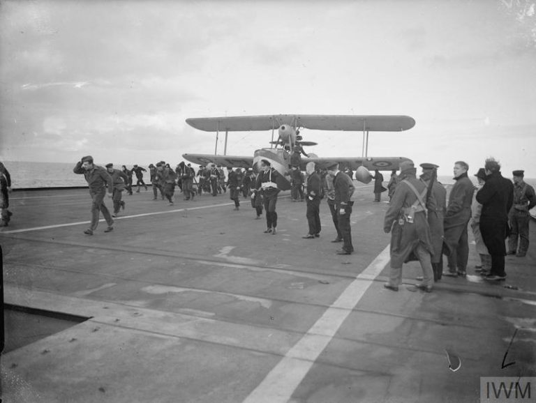HMS Argus I49 British Aircraft Carrier - Destination's Journey