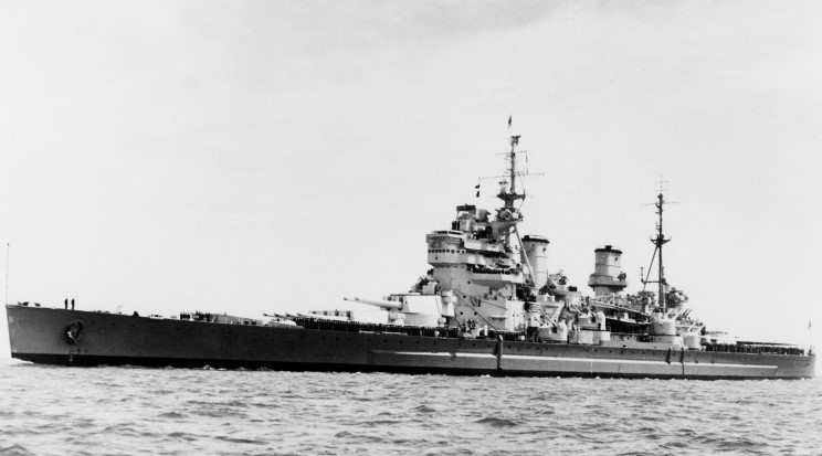British Battleship HMS Anson - Destination's Journey