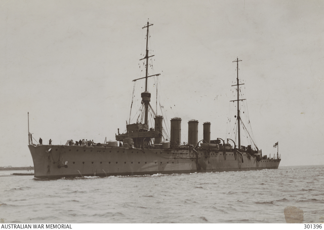 Light Cruiser HMAS Sydney (I) - Destination's Journey